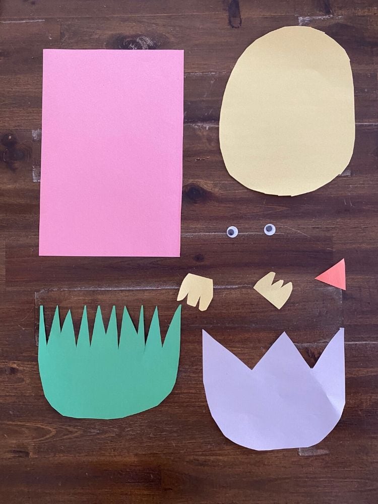 Easy Paper Chick Craft {Perfect for Spring & Easter!}