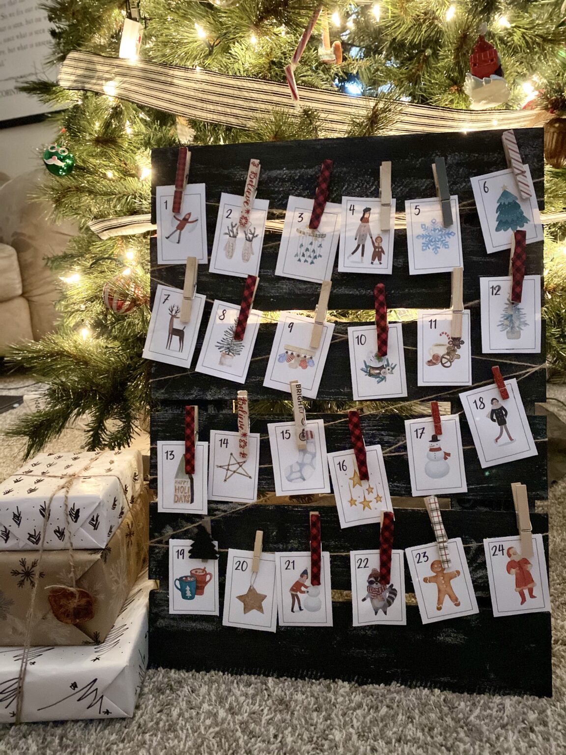 30 DIY Advent Christmas Calendars + Free Activities Printable