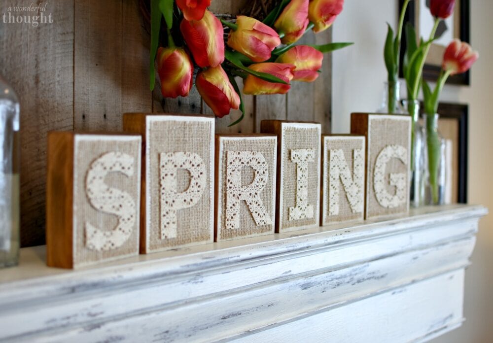 35+ Lovely DIY Spring Decor Projects (Farmhouse Style!)