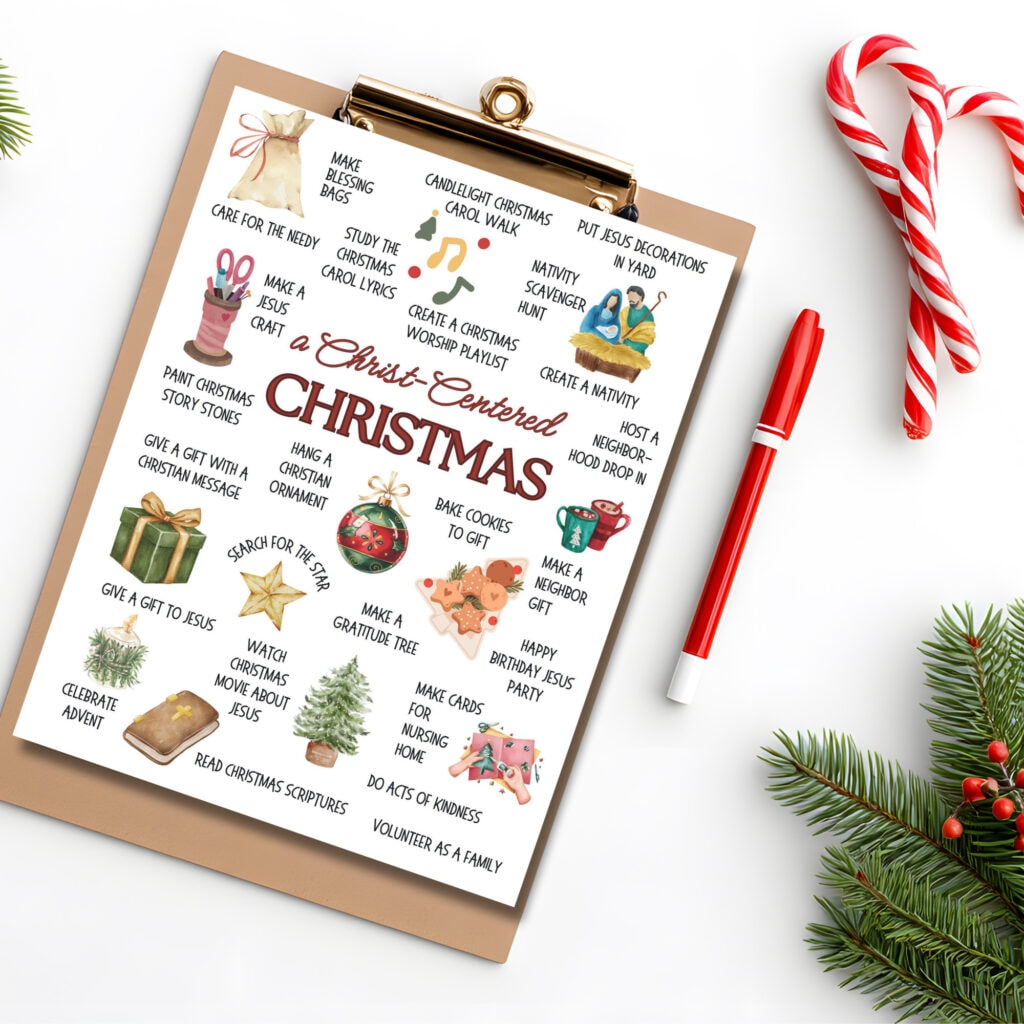 12 Days of Christmas, Day #5: Christ-Centered Christmas Ideas