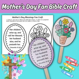 15 Christian Mother’s Day Printable Crafts & Gifts Kids Can Make